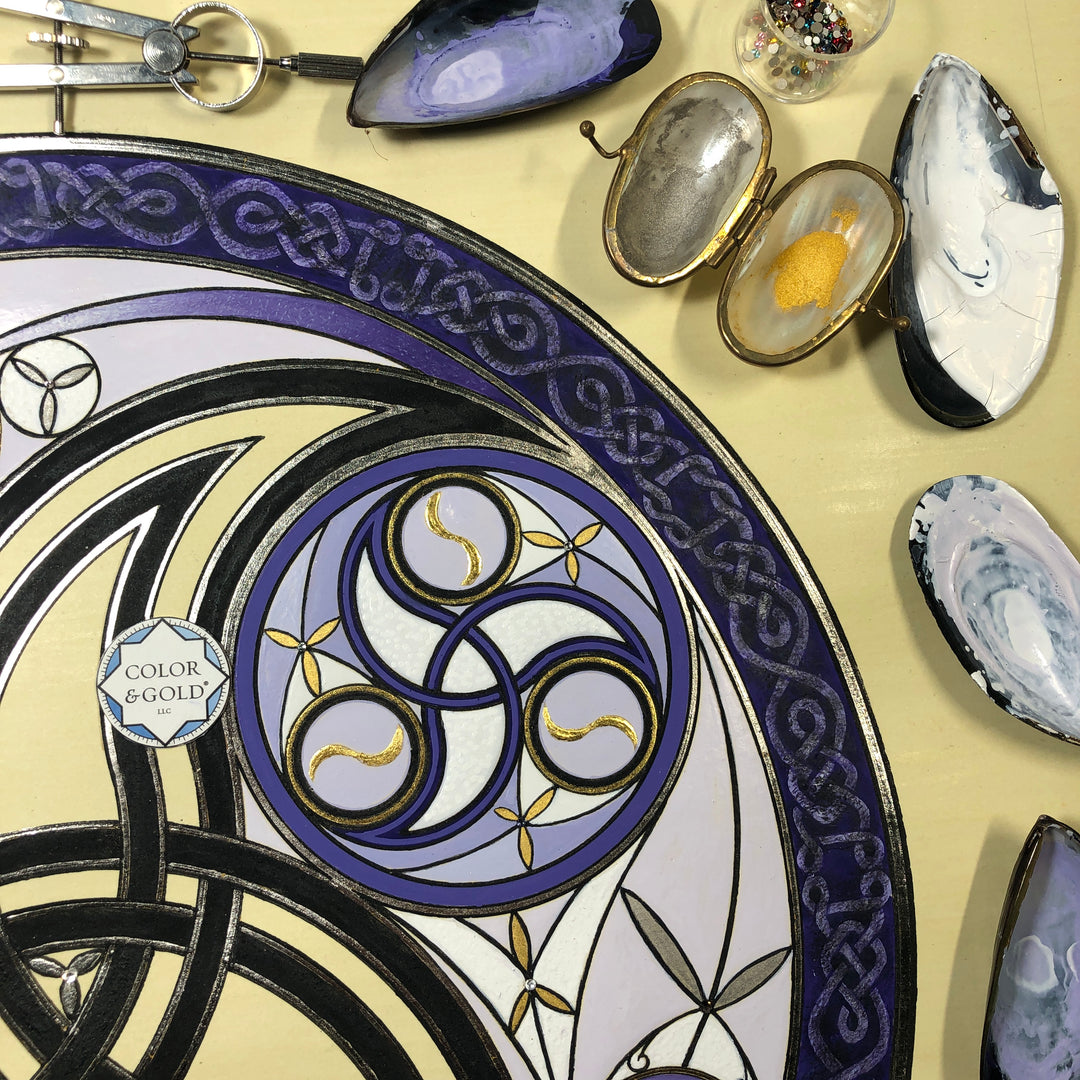 Color & Gold - Gilded Ornamental Artworks, Decor, Painting & Design