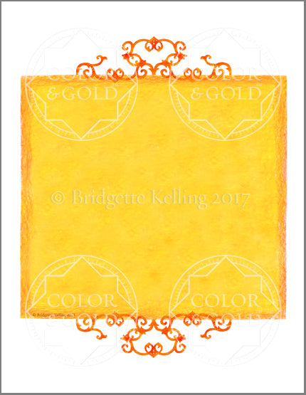 yellow pencil border